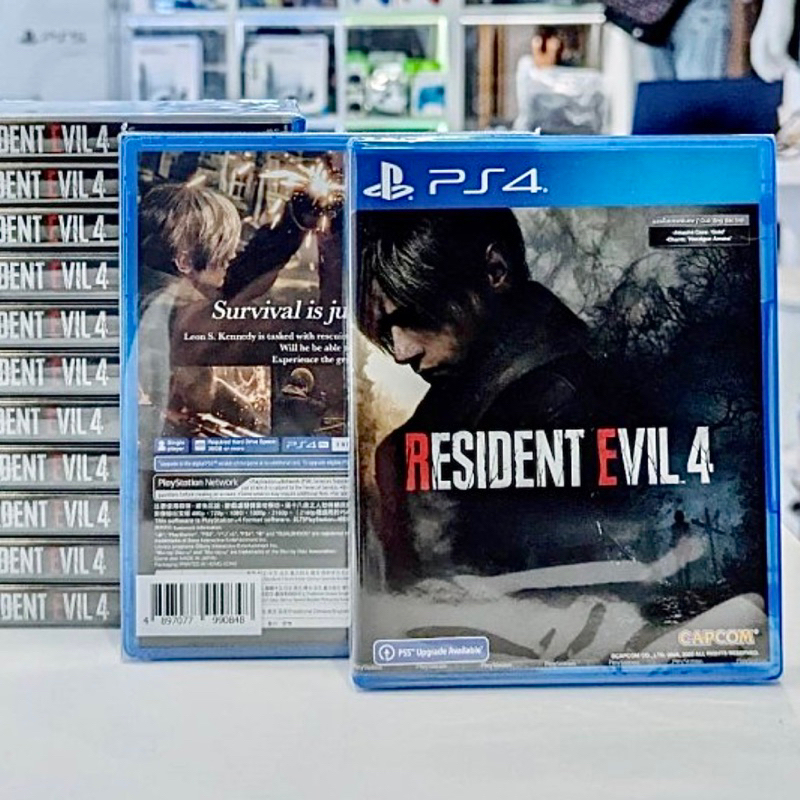 Resident Evil 4 Remake PS4 Cassette Resident Evil 4 Playstation 4 5 CD ...