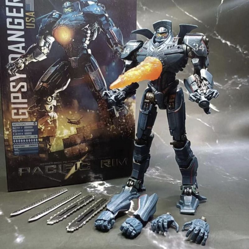 Neca Pacific Rim Gipsy Danger Robot Kaiju Defender Figure | Shopee Malaysia