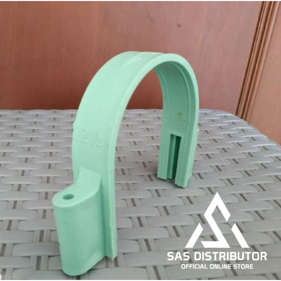 HIJAU Pipe Clamps 2 1/2" inch Arrow / Green PVC Pipe Clamps / Pipe ...