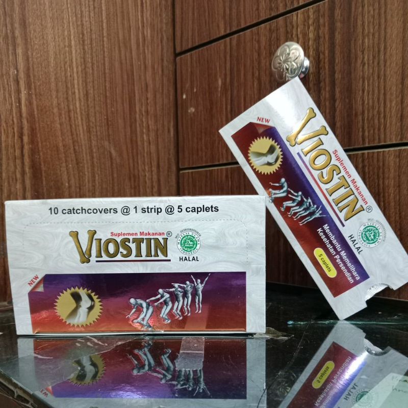 Viostin (1 Strip @ 5 caplets) - Joint Vitamin | Shopee Malaysia