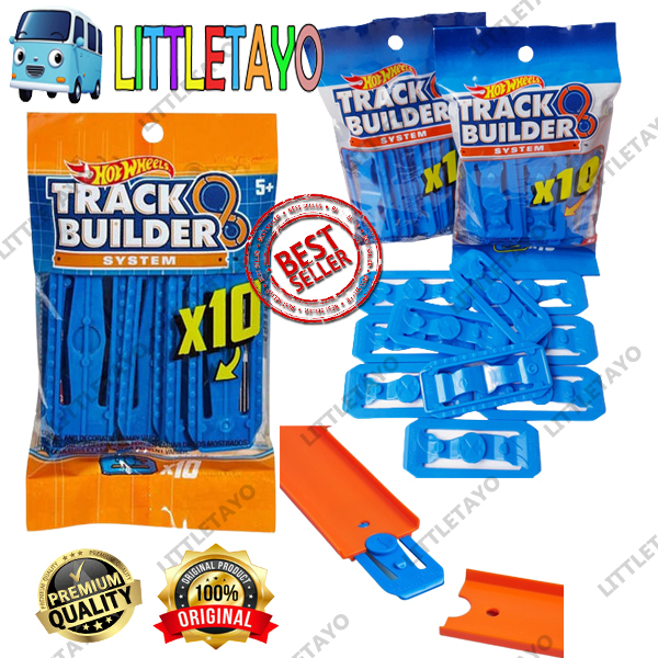 Hotwheels TRACK BUILDER CONNECTOR TRACK Connection CONNECTOR 10pcs ...