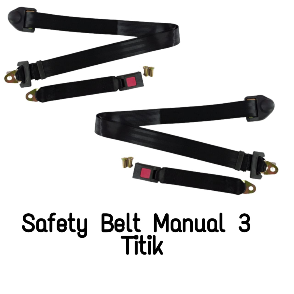 Safety Belt Manual 3 Point car seat Belt | Shopee Malaysia