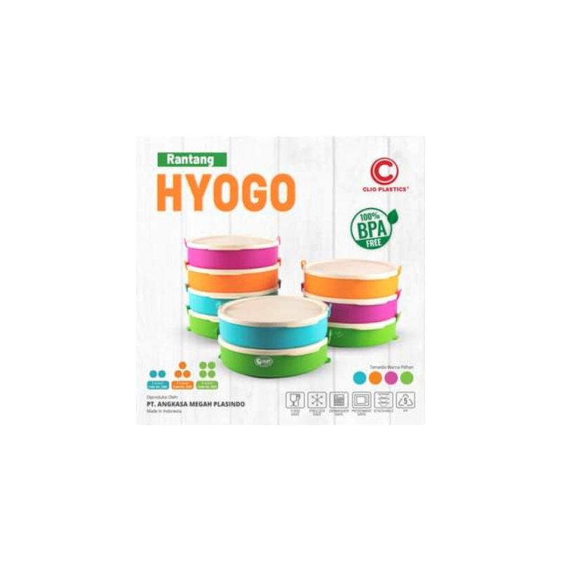 Luch BOX CLIO HYOGO Stacking 3/RANTANG PLASTI CLIO | Shopee Malaysia