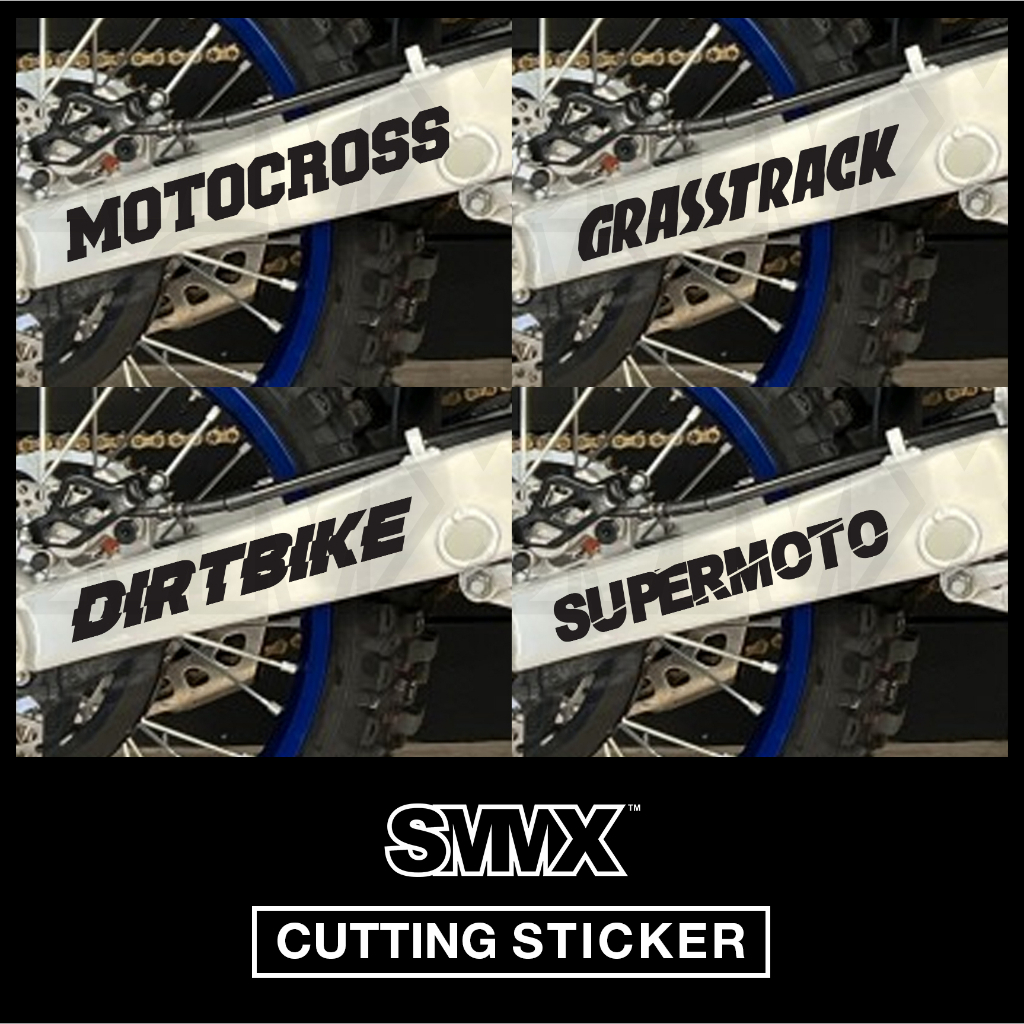 Sticker Cutting Swingarm Motocross Supermoto | Shopee Malaysia