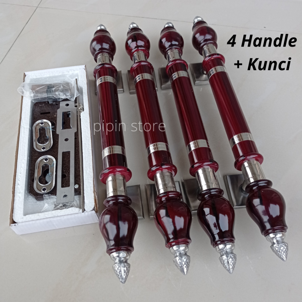 KAYU 1 Set of 45cm Minimalist House Lock Door Handles Stainless House ...