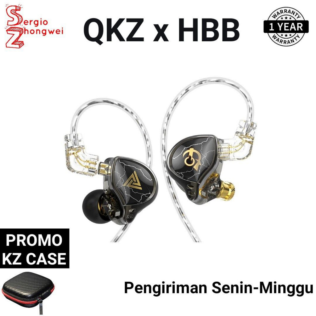 QKZ x HBB QKZ HBB In Ear Monitor Earphone Gaming Headset | Shopee Malaysia
