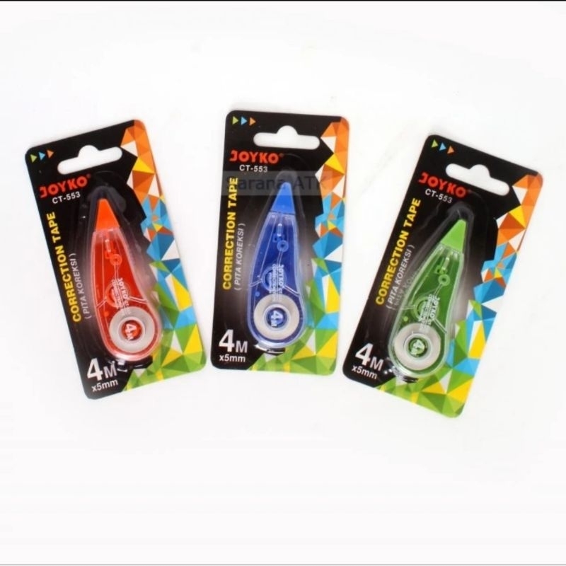 Correction TAPE/Eraser Typex ROLL CT553 Type EX Paper | Shopee Malaysia
