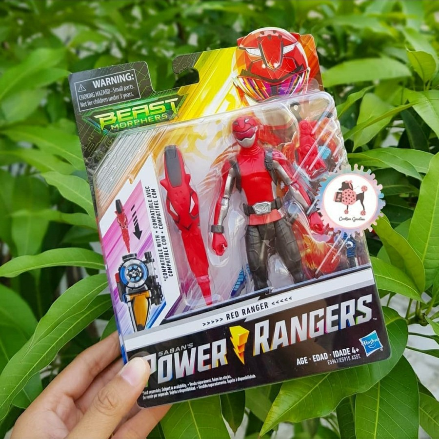 Power Rangers Beast Morphers Morph X Key Red Ranger | Shopee Malaysia