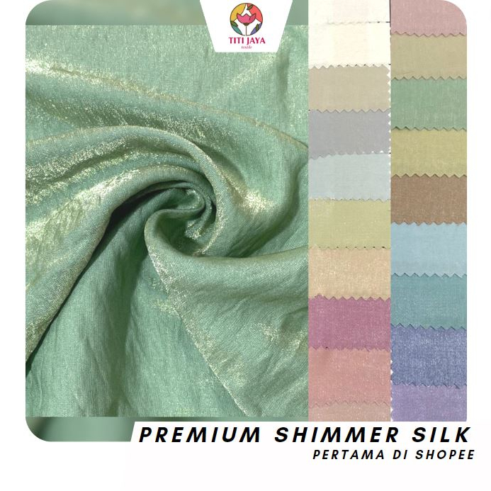 KATUN (FINISH In SHOPEE!) Best Quality Shimmer SILK Fabric / Shimmer ...