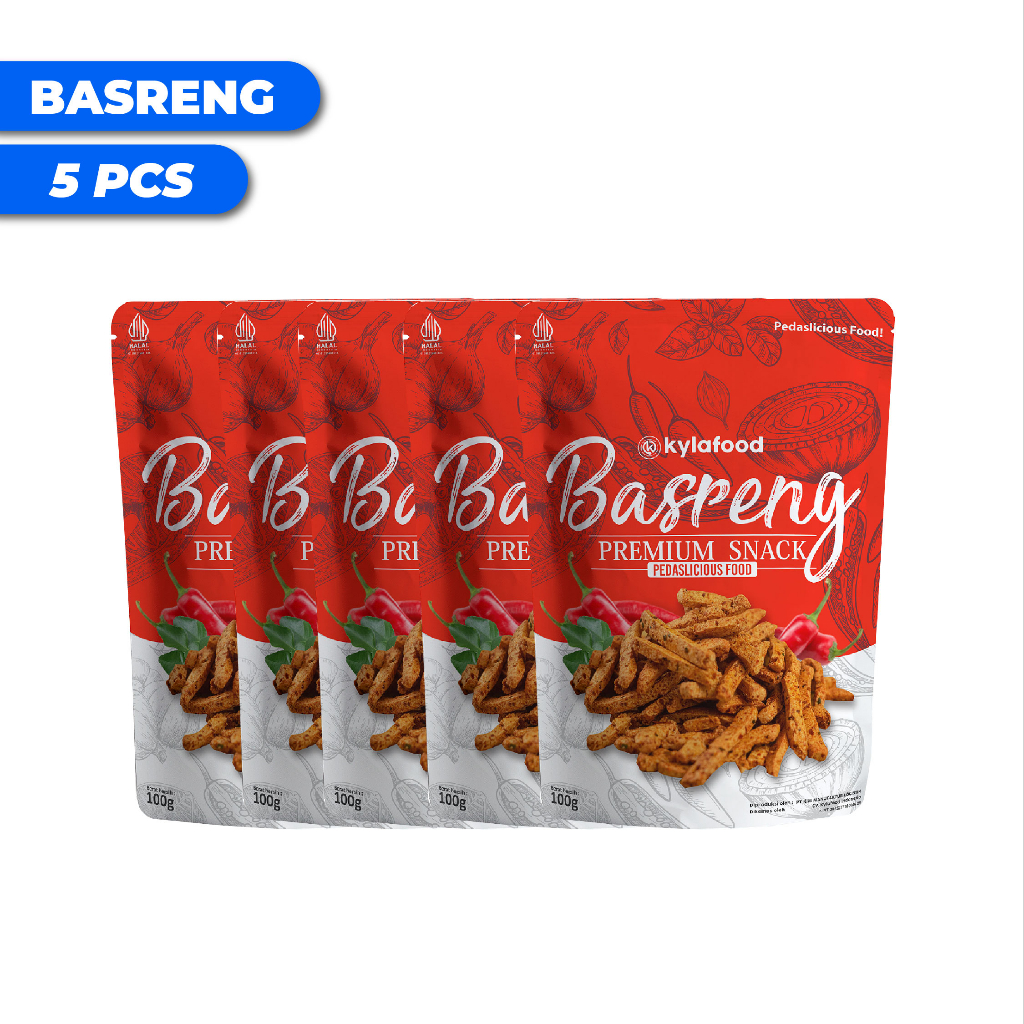 Kylafood Package Contains 5 Spicy Basreng (80gr) | Shopee Malaysia