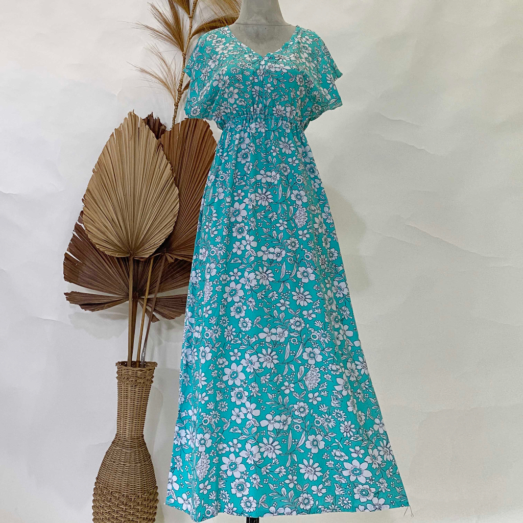 Manohara Bali Long Daisy Dress | Shopee Malaysia