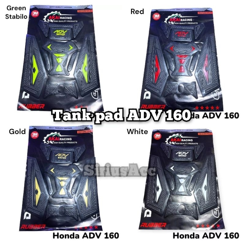 Honda ADV 160 2022 Premium 3D Embossed Rubber Tank Pad Tank Pad ...