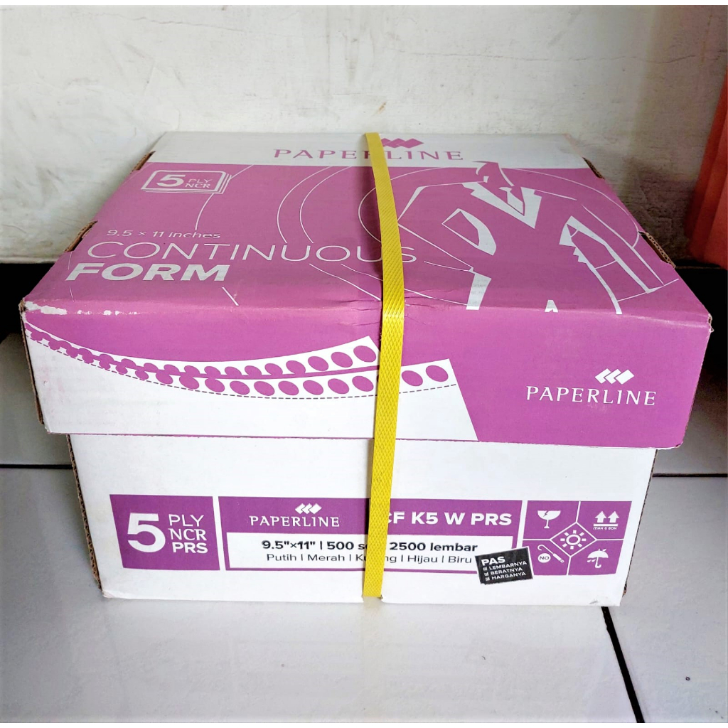 Continuous form Paperline 9,5 x 11:2 5ply color WPYGB CF K5 W PRS ...