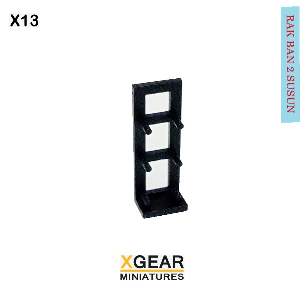Xgear TIRE & RIMS DISPLAY RACK for DIORAMA with DETAILING PART DIORAMA ...