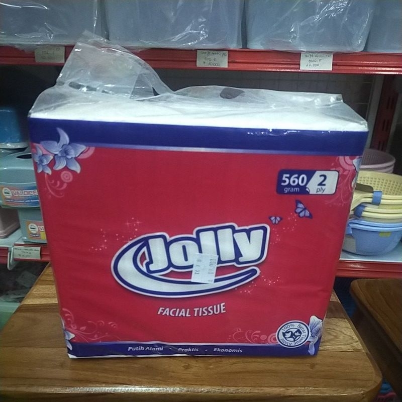 Jolly TISSUE - 560 Grams - 2ply -JOLLY - FACIAL TISSUE | Shopee Malaysia