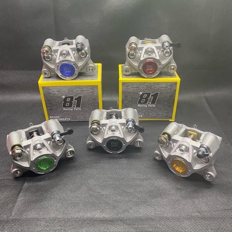 Disc CALIPER CALIPER 8.1 COIN LOGO RACING PARTS PISTON 85MM PITCH ...