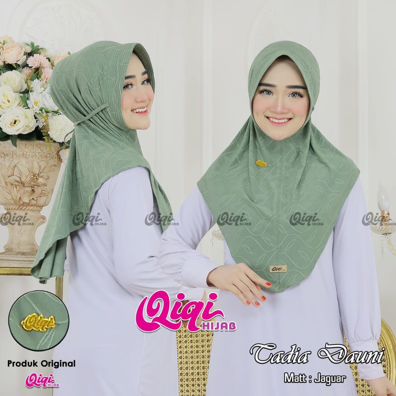Bergo tadia Leaf Rope Original Qiqi Hijab | Shopee Malaysia