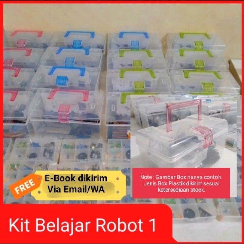 Robot Learning Kit 1 Learn Wiring And Programming C Arduino Shopee Malaysia 5012