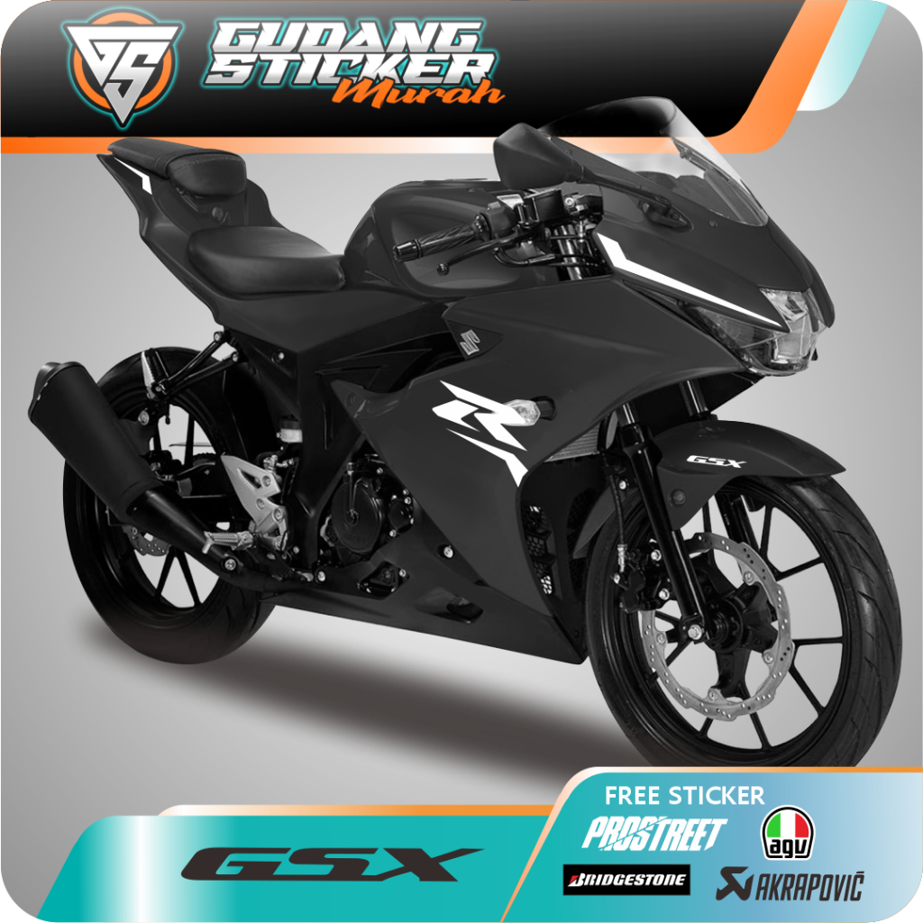 Striping CUTTING GSX R150 STICKER LIS SUZUKI STICKER Motorcycle ...