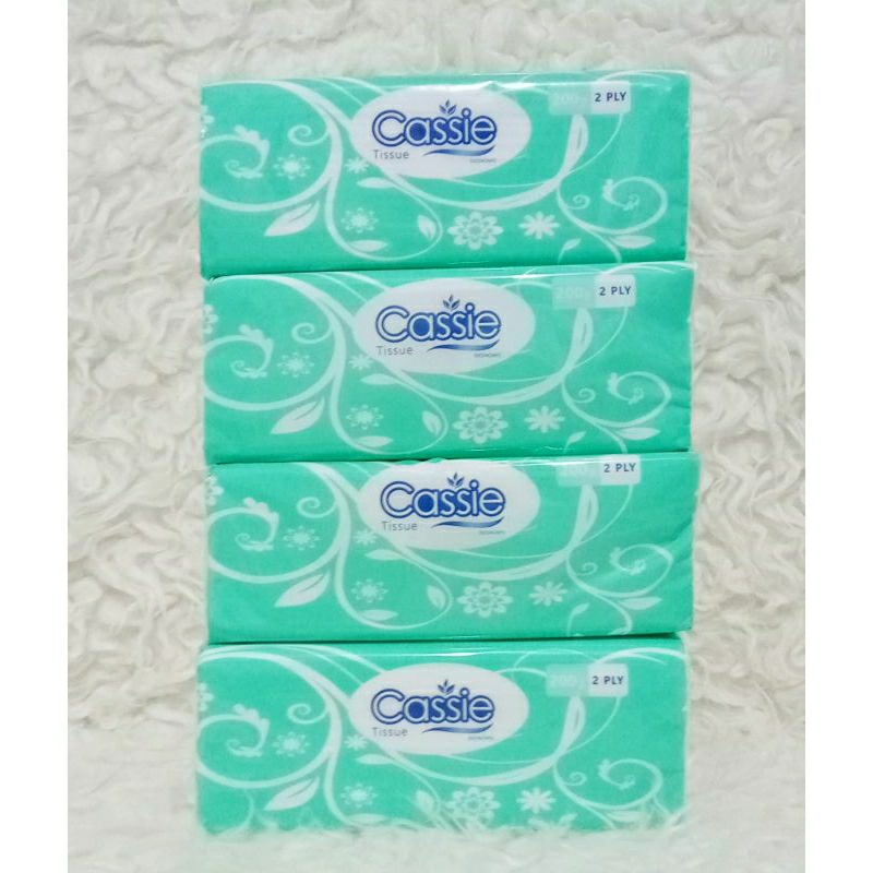Tissue Cassie Facial Soft Pack 200gr 2ply (4pcs) | Shopee Malaysia