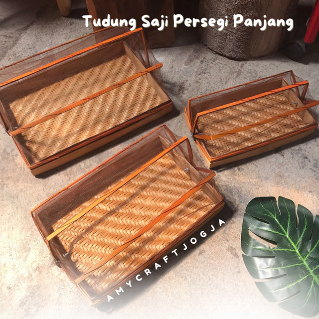 NEW PRODUCT RECTANGULAR SERVING HOOD / bamboo serving hood / delivery ...