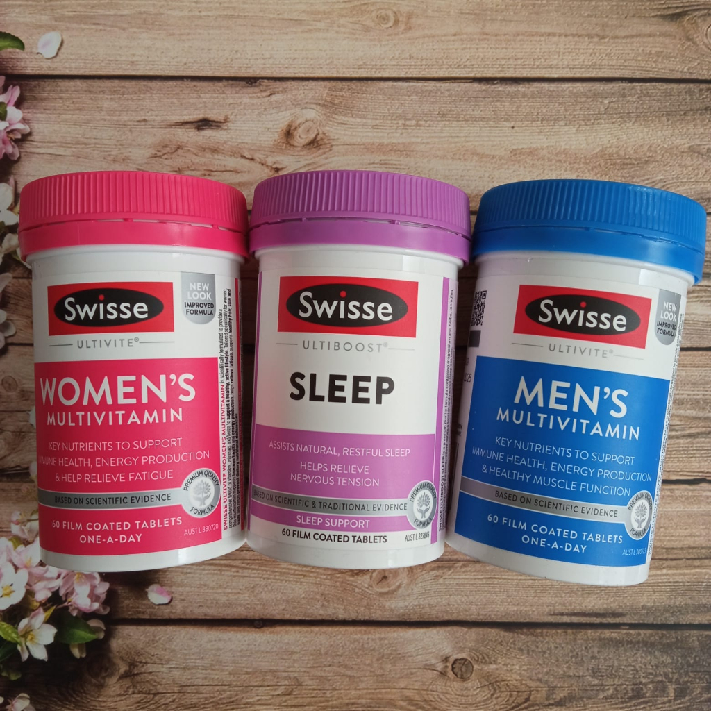 Swisse Sleep, Men's, Women 60 Tablets | Shopee Malaysia