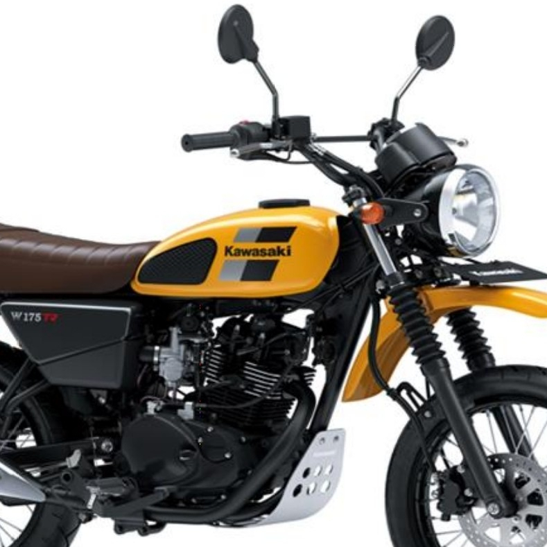 Pattern fuel tank W175 TR yellow tank sticker | Shopee Malaysia