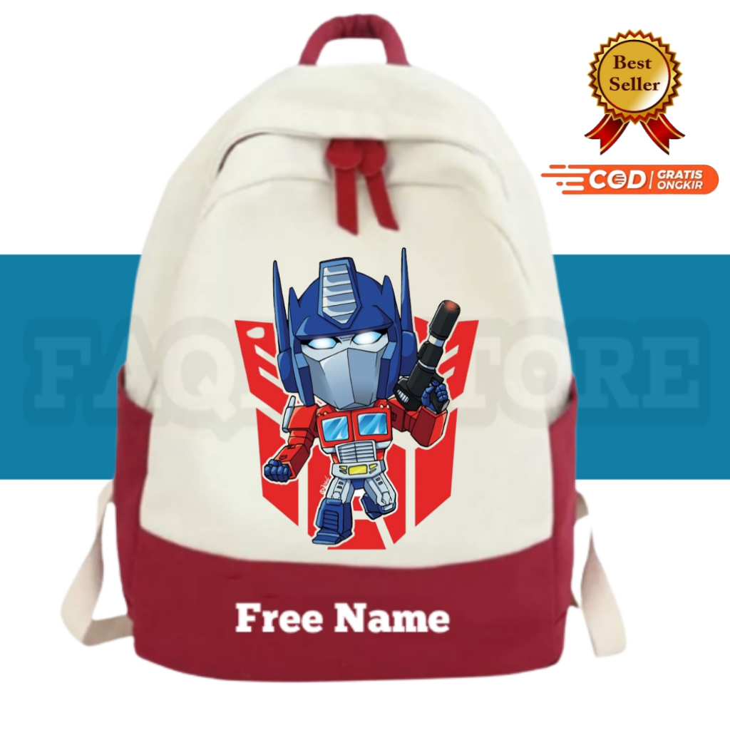 Optimus Prime Backpack, Optimus Prime School Children's Backpack ...