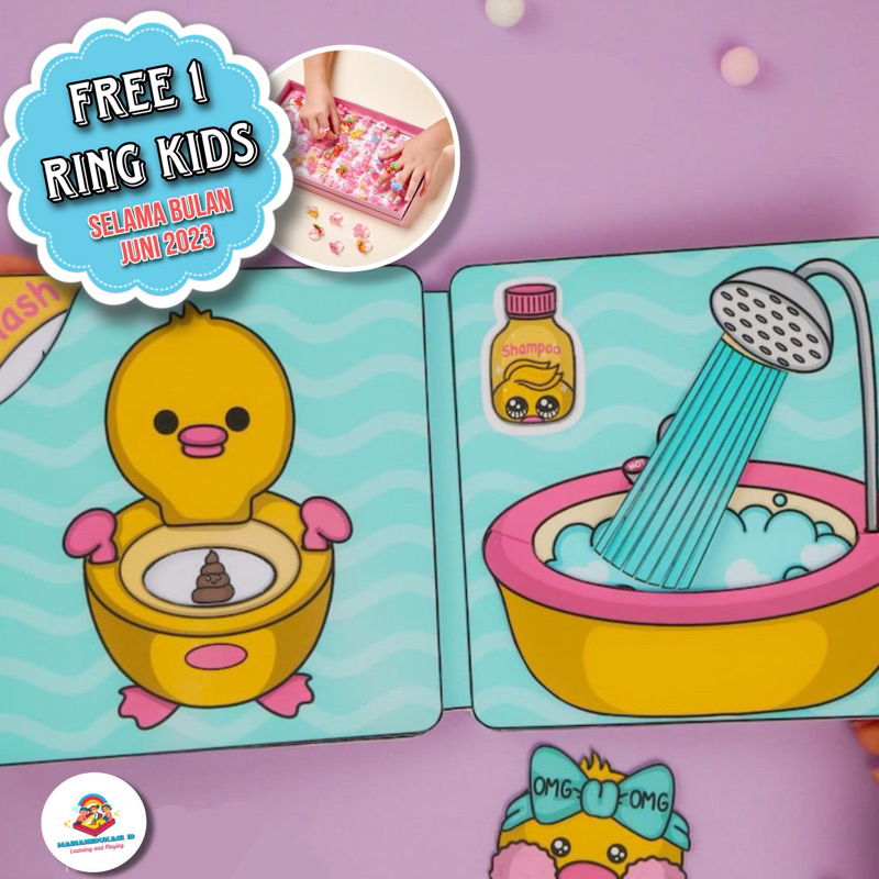 Paper Duck - Quiet Book - Duck (Viral Duck) | Shopee Malaysia