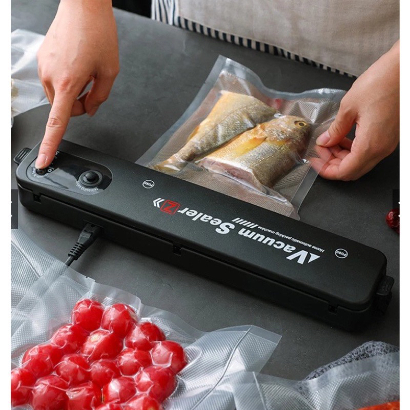 MESIN Vacuum Food Sealer Automatic Vacuum Plastic Food Wrapping Machine ...