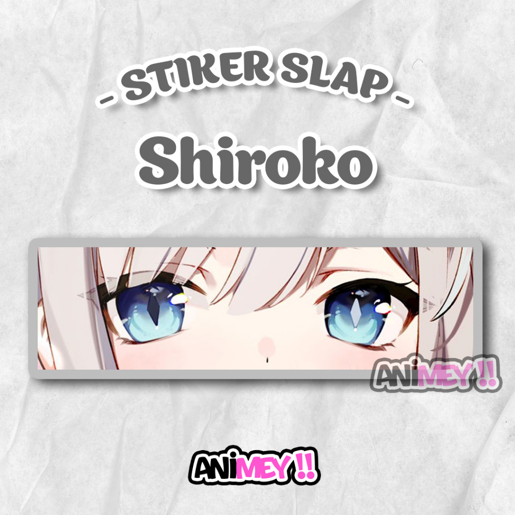 Shiroko Blue Archive Slap Sticker/Waterproof Anime Slap Sticker ...