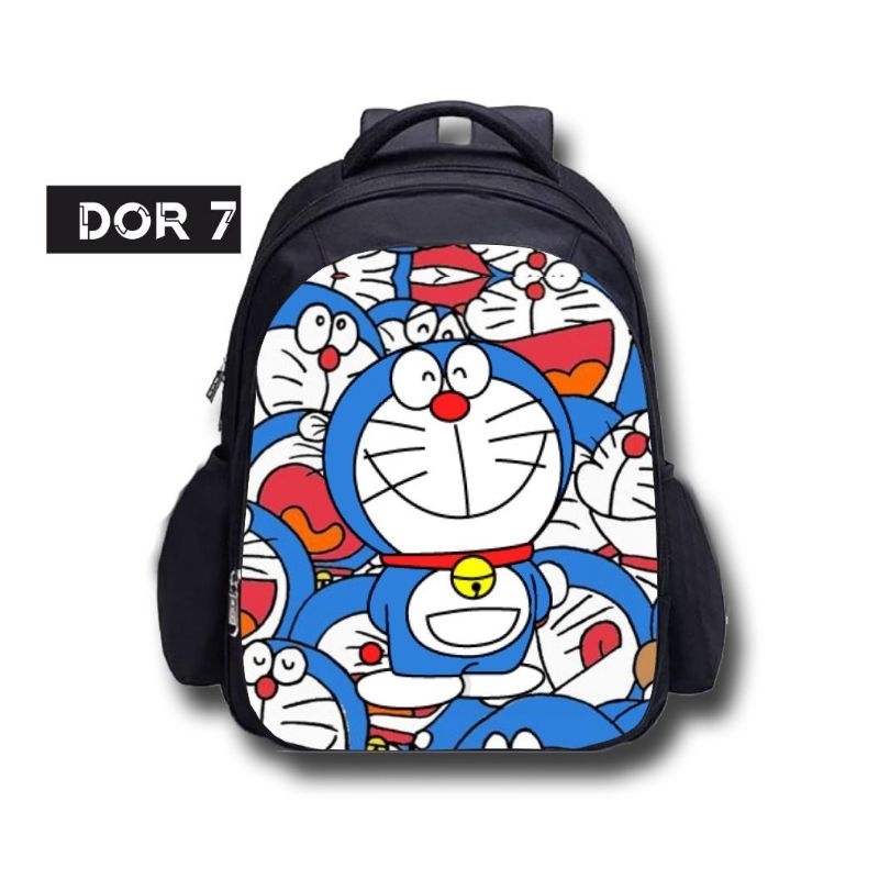 Doraemon CHARACTER SCHOOL CHILDREN'S BACKPACK FREE PRINTING NAME AND ...