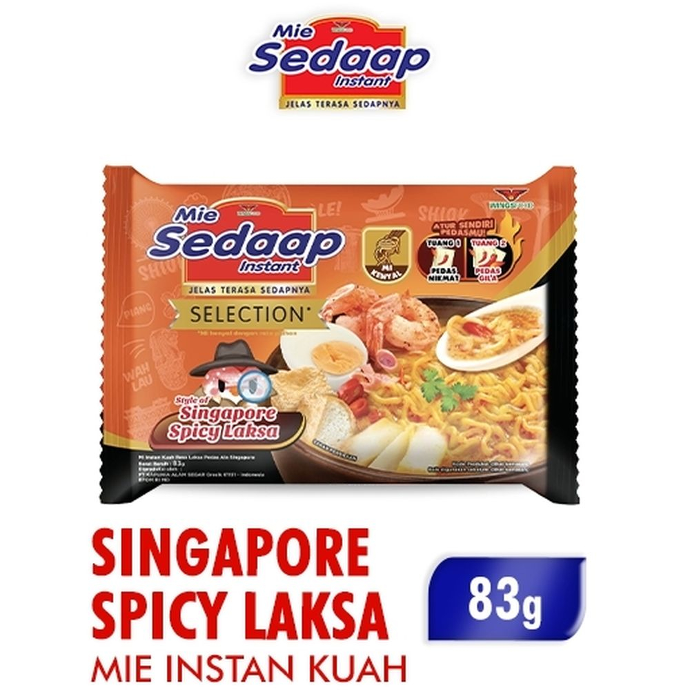 Mie Sedaap Singapore Spicy Laksa 83gr | Shopee Malaysia