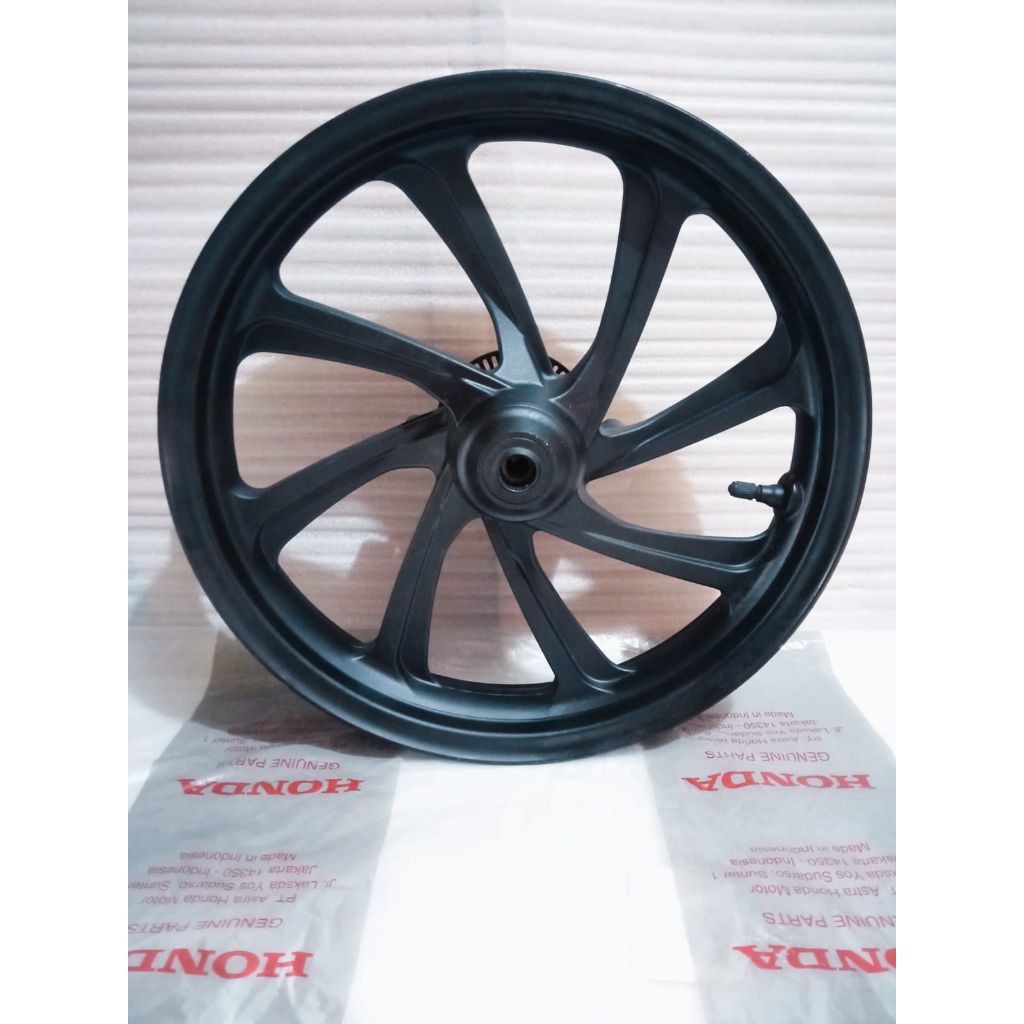 HITAM Original Honda PCX 150 ABS Black Front Rims | Shopee Malaysia
