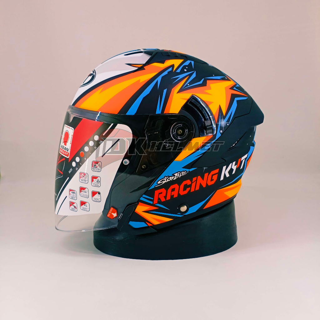 KYT NFJ NF-J Jaume Masia 2021 Half Face Helmet Replica Latest Original ...
