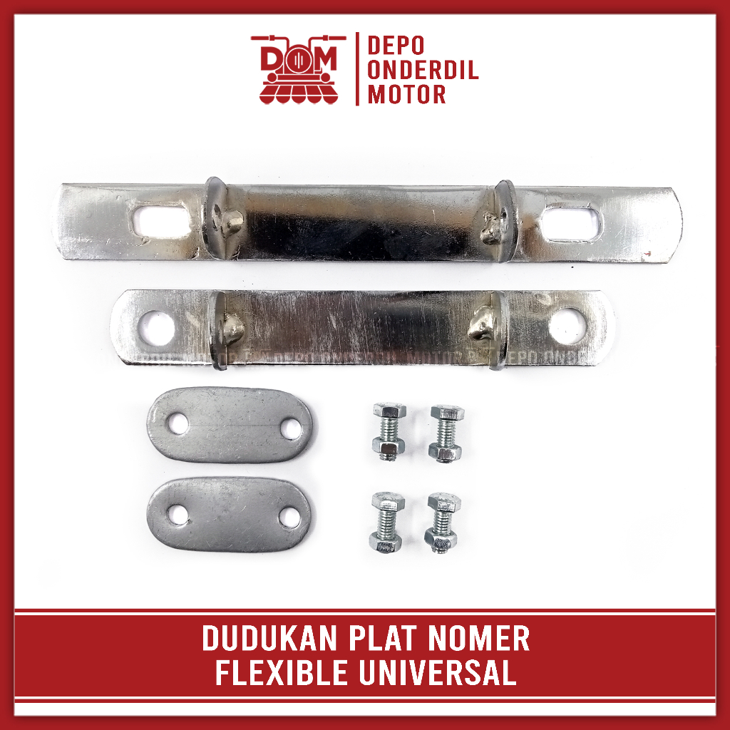 UNIVERSAL FLEXY CROM Number Plate Holder (PSP) Pangkon Number Plate ...