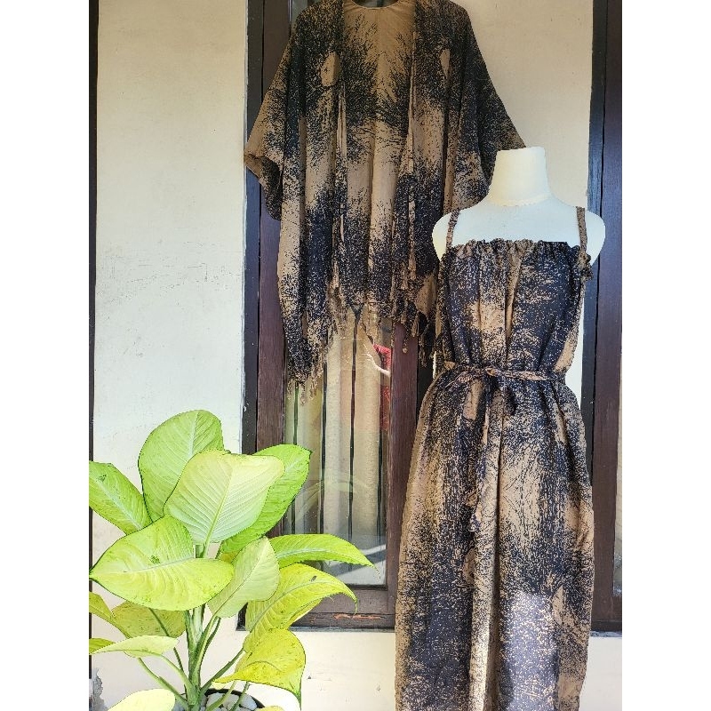 BECCA DRESS SET PART 2+AUTER AKAR+BELT BB 40-100 ++ CAN WEAR | Shopee ...