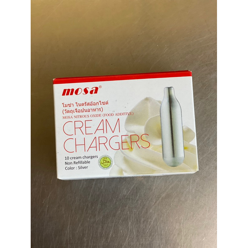 Mosa Cream Charger (10 Contents) | Shopee Malaysia
