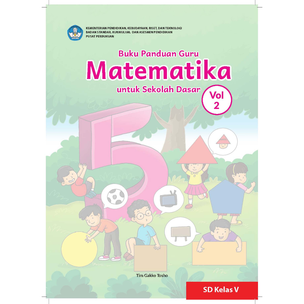 Mathematics Teacher's Guidebook for Elementary School Vol 2 Class V ...