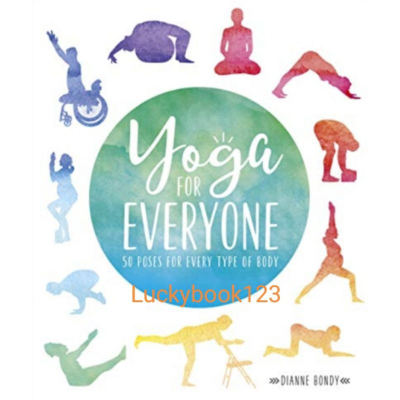 Yoga Book For Everyone: 50 Poses For Every Type of Body | Shopee Malaysia
