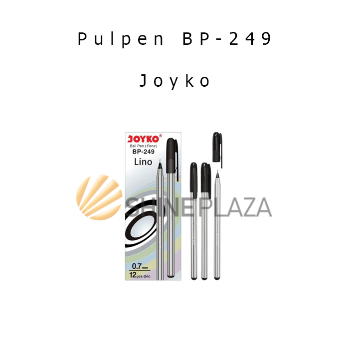 Joyko Lino Pen 0.7mm BP-249 - Joyko Black Ball Pen | Shopee Malaysia