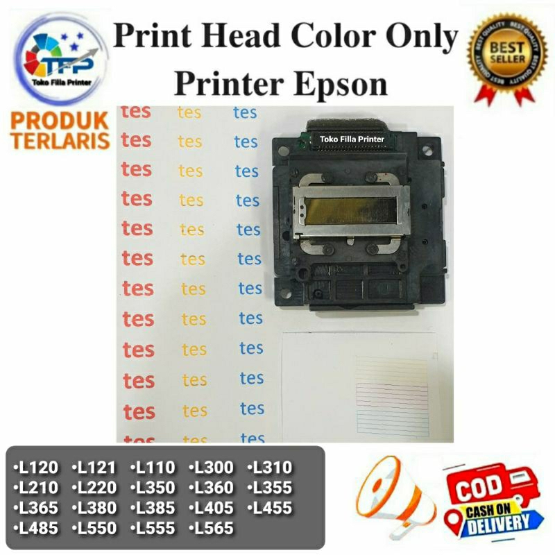 Print Head Color Only Printer Epson L120 L121 L110 L300 L310 L210 L220 ...