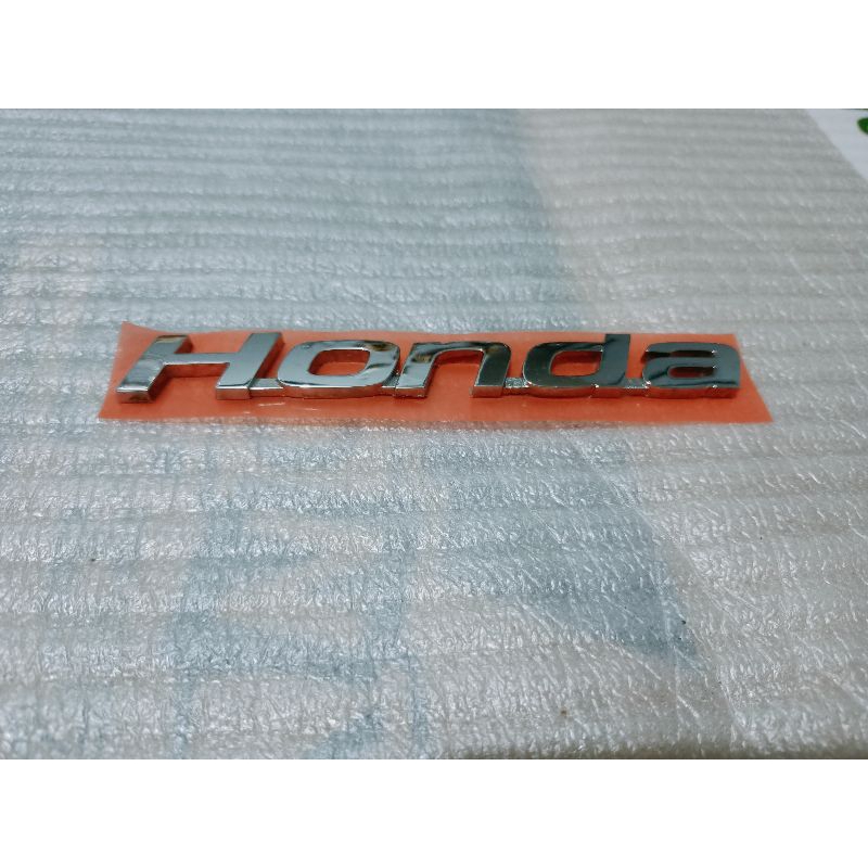 Original Honda chrome Type Writing emblem | Shopee Malaysia