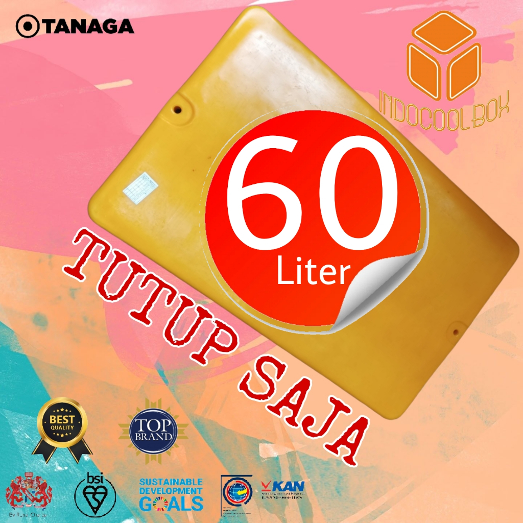 TERMOS (COVER ONLY) Cooler Box 60lt Tanaga Ice Thermos Ice Cube Holder ...