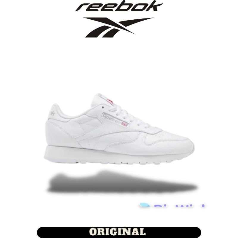Original Reebok Classic Leather White Shoes (GY0953) | Shopee Malaysia