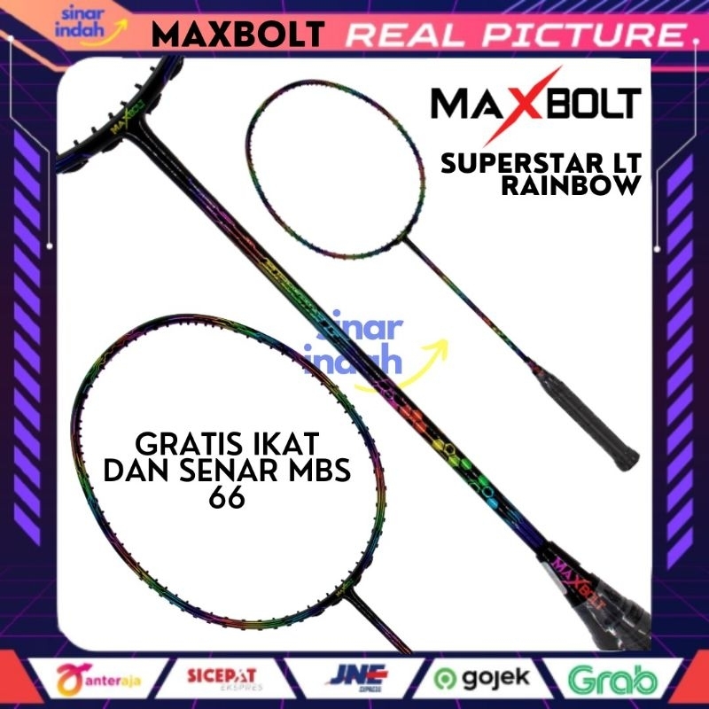 Original Maxbolt Superstar Super Star LT Badminton Racket | Shopee Malaysia