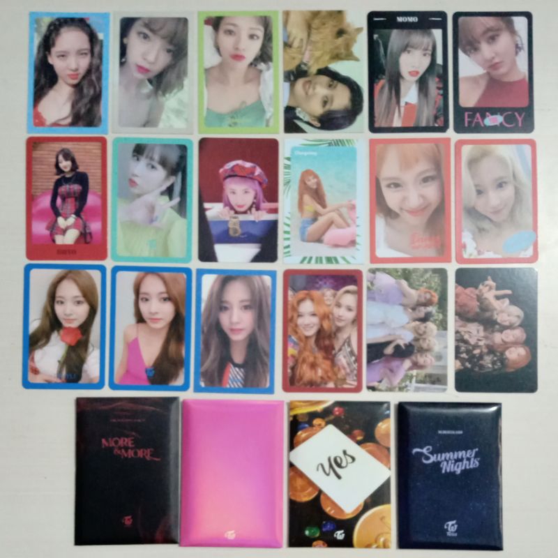 Official Photocard Twice Nayeon Jengyeon Momo Sana Jihyo Mina Dahyun ...