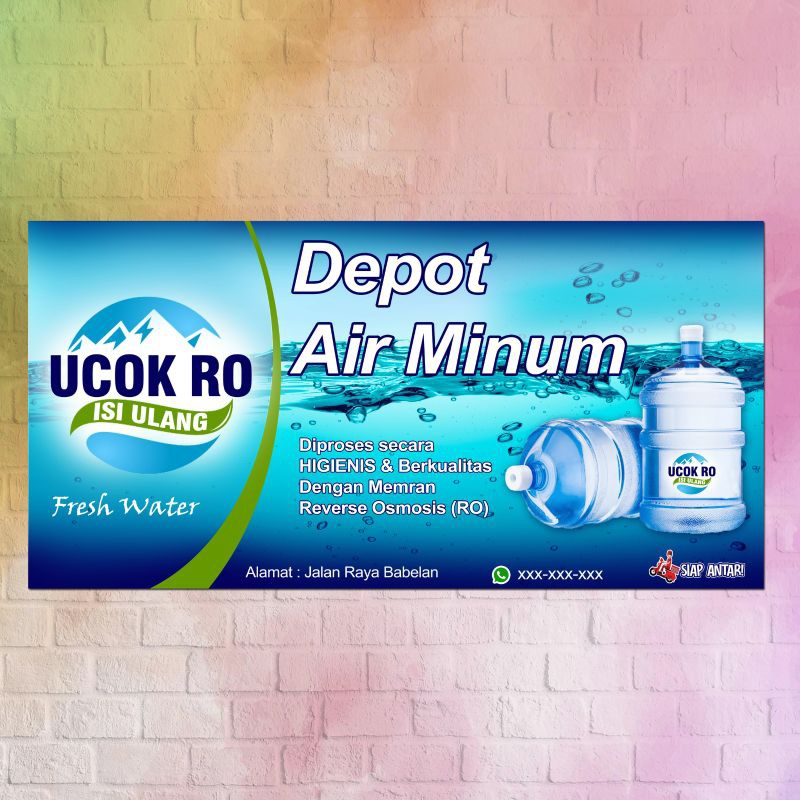 Refillable Water DEPOT BANNER | Shopee Malaysia
