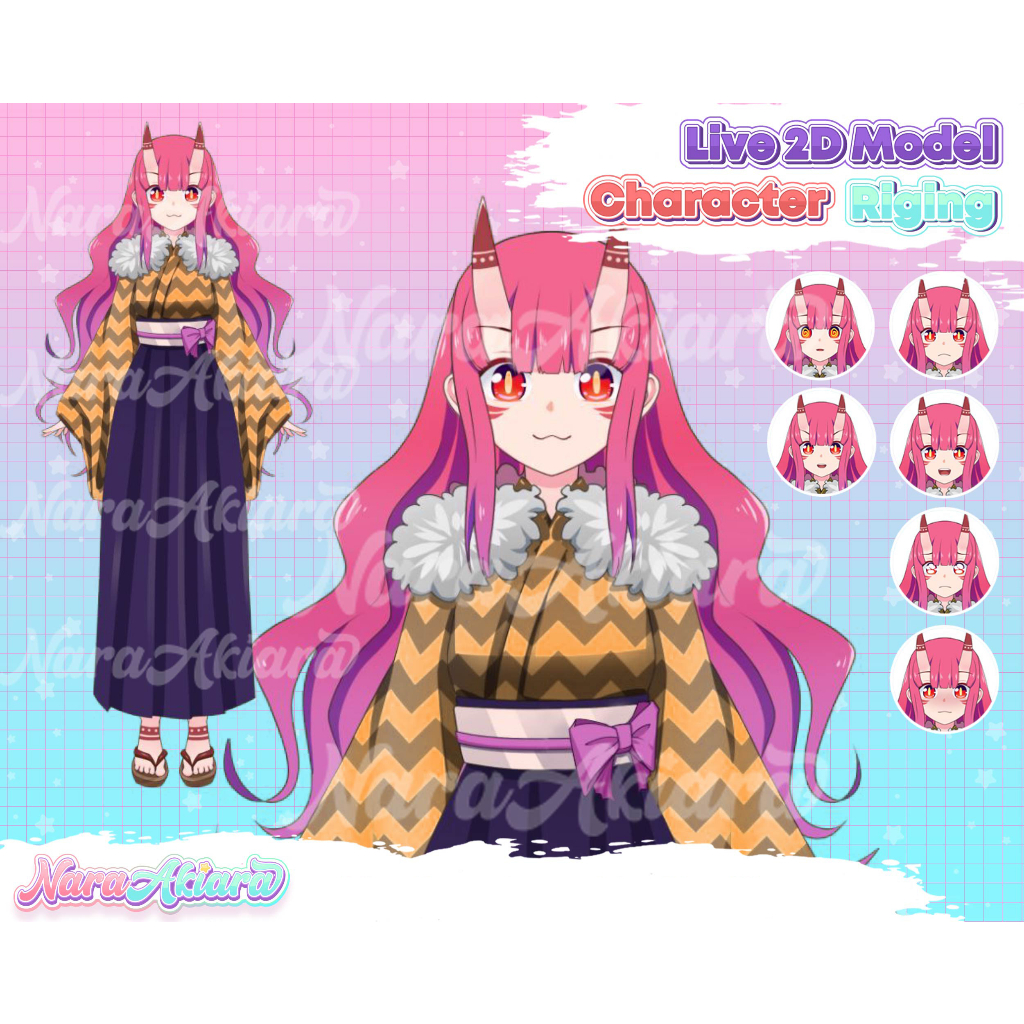 Ready to Streaming with Ready to Use Vtuber Live2D Anime Characters ...