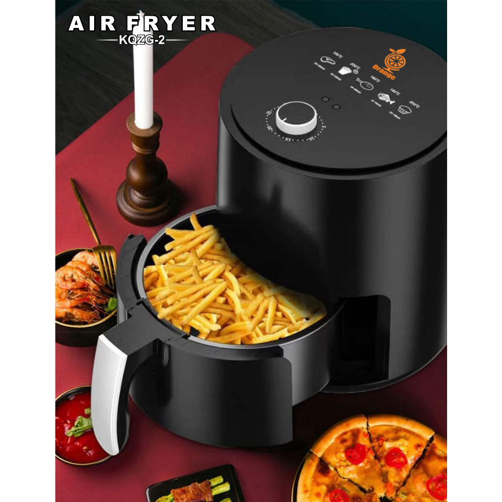 MESIN Air Fryer Low Watt 1200Watt Save Electricity Air Fryer 4.5L ...